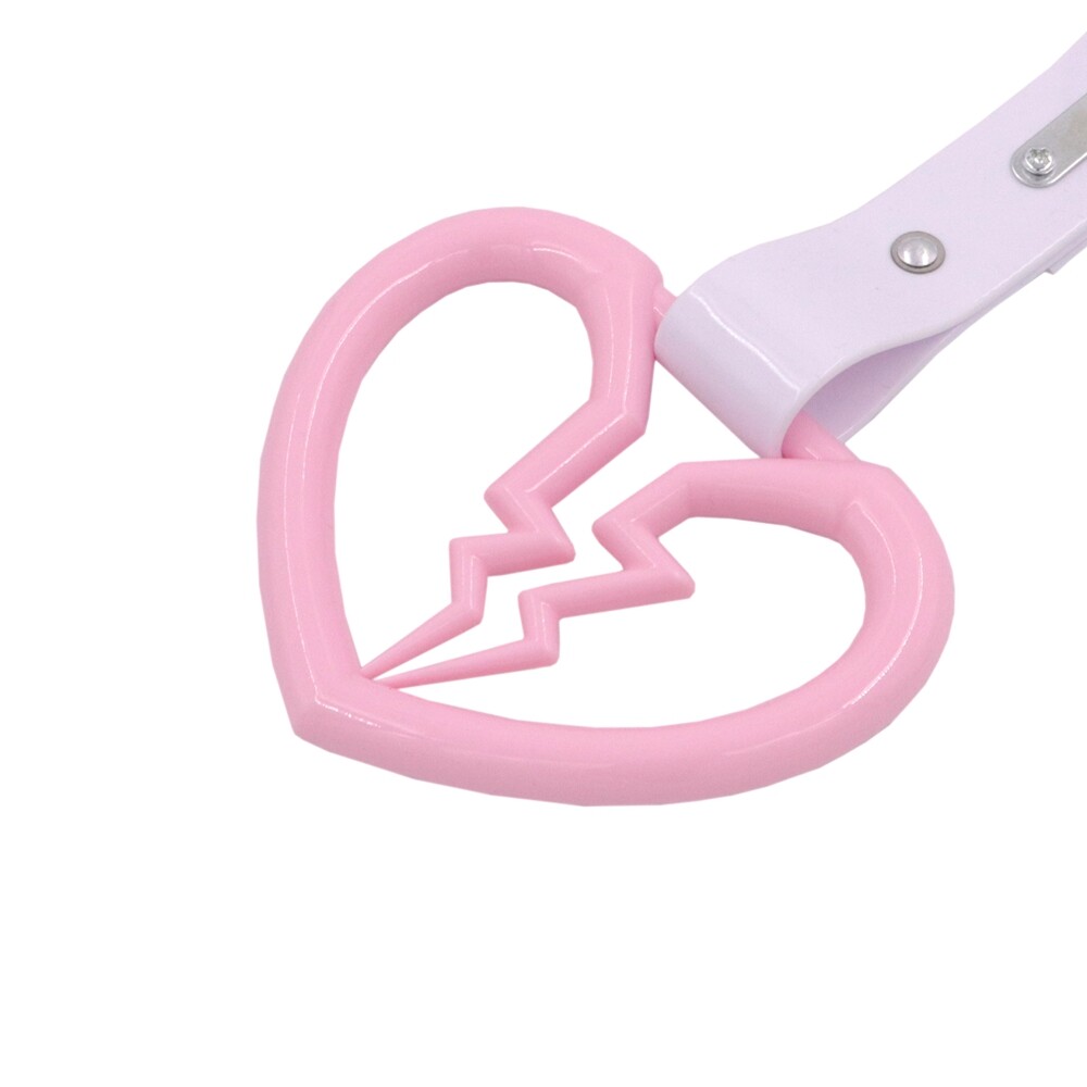 BROKEN HEART PINK JDM TSURIKAWA RING SUBWAY TRAIN BUS HANDLE STRAP ...