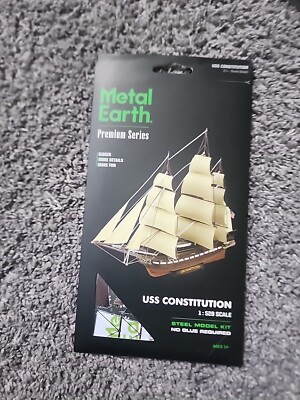 Fascinations Premium Series ICONX USS Constitution Ship Metal Earth 3D Model Kit | eBay