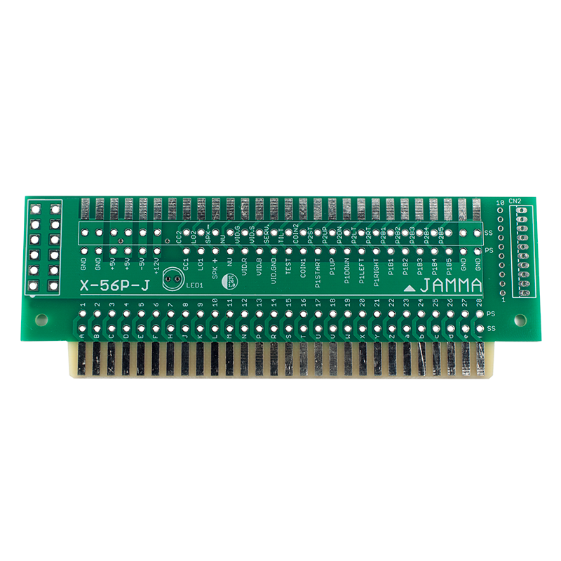 JAMMA to 56 Positions Pins X Universal Custom Adapter MVS ELF PANDORA ...