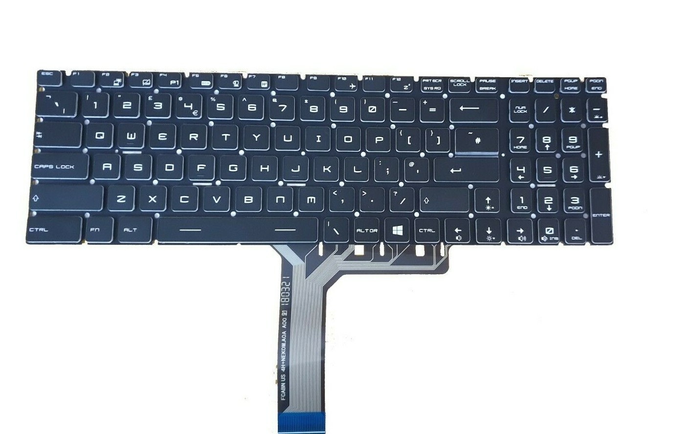 MSI GS60 GE62 GL63 GS70 GL72 6QC GL72 6QD 6QF GL72 6QE GL72 7RD 7QF UK ...