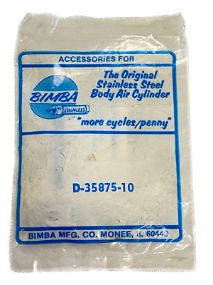 New Bimba Cylinder Hardware Sensor Mounting Bracket Kit, D-35875-10 | eBay