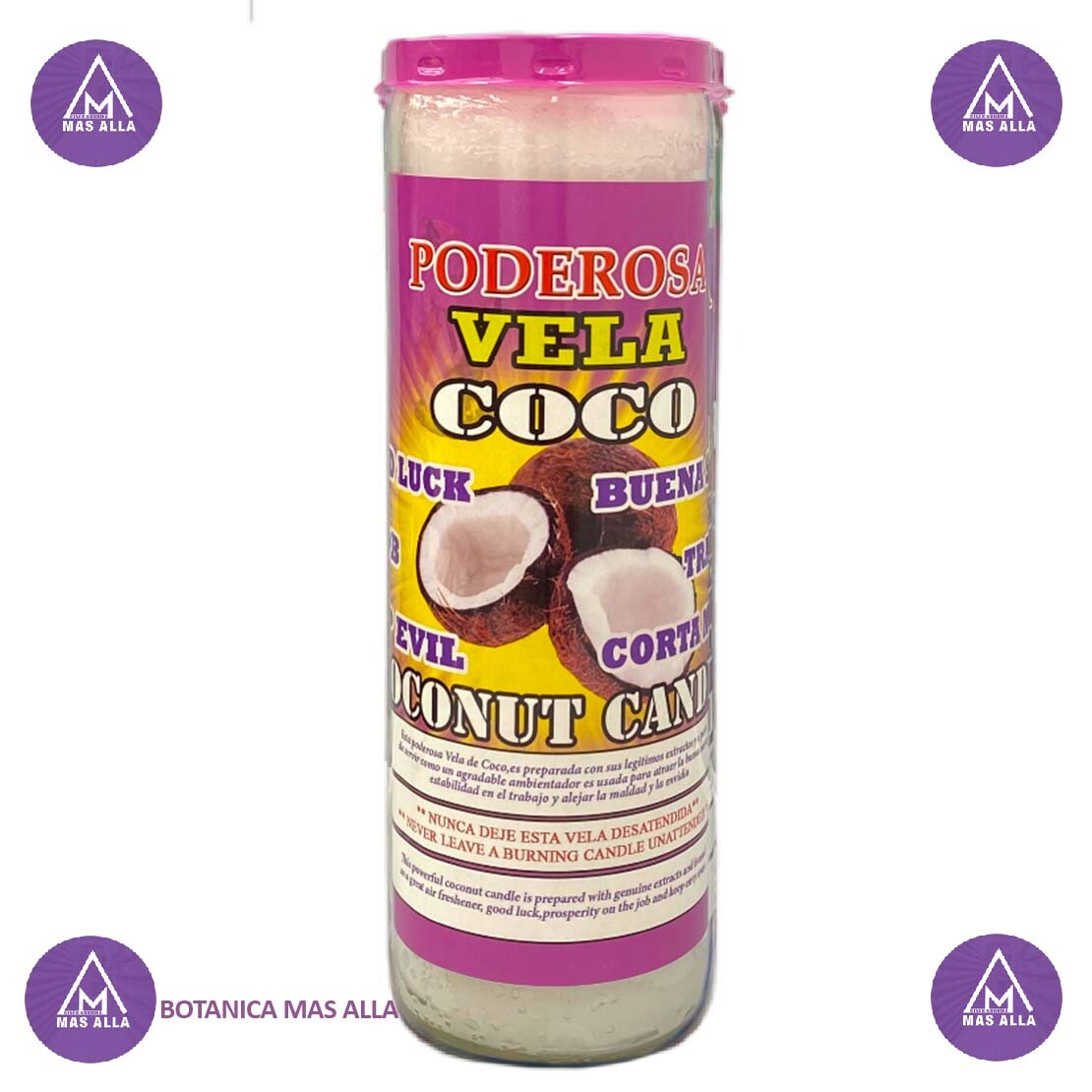 Vela De Macarrones De Coco
