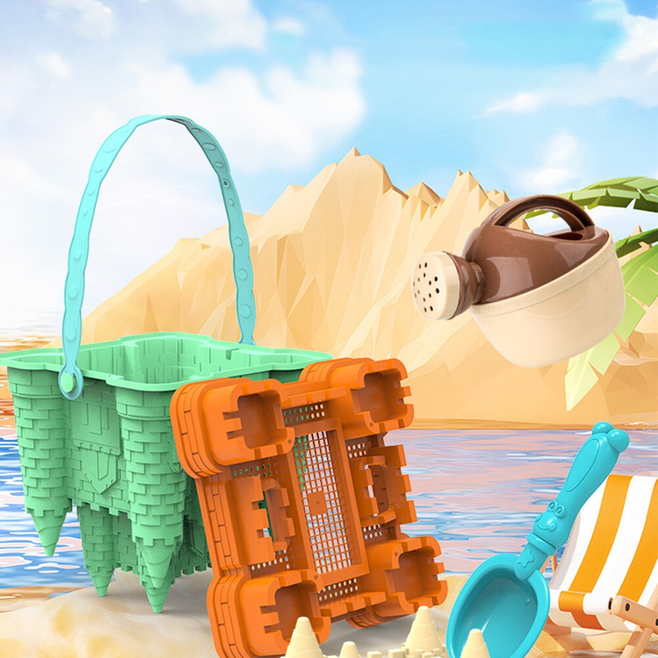 Sand Castle Building Kit Sand Toys Beach Toys Travel Sand Toys Set for ...