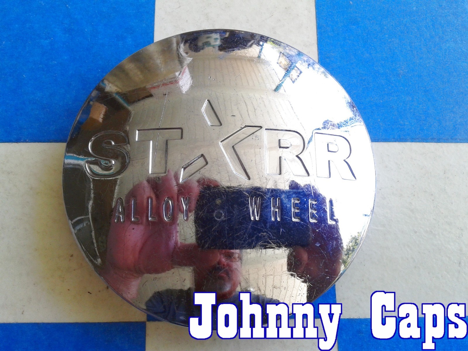 STARR ALLOY Wheels [59] CHROME Center Caps # CAP707G Custom Wheel ...