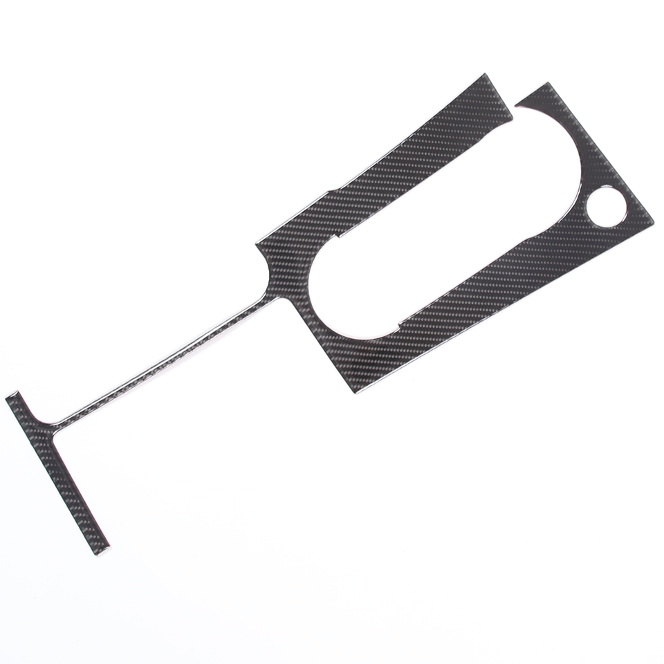 Carbon Fiber Center Console Gearbox Decorativ Panel For Mitsubishi ...