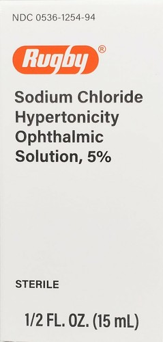 Generic Muro 128 Rugby Sodium Chloride 5% Ophthalmic Solution Eye Drops ...
