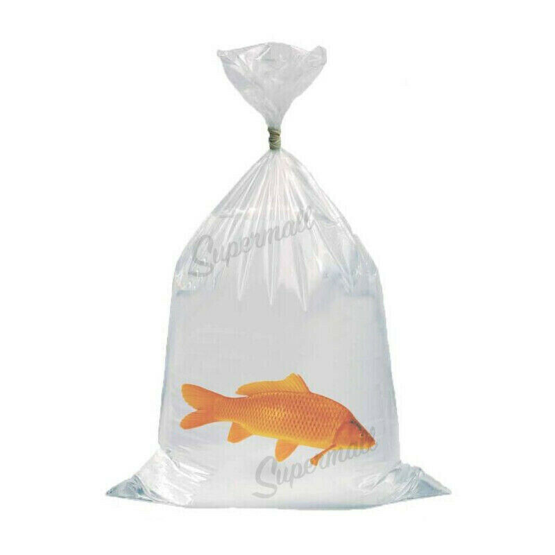 1000pcs Aquarium Fish Breathing Bags Breather Bags Transport Long Life ...