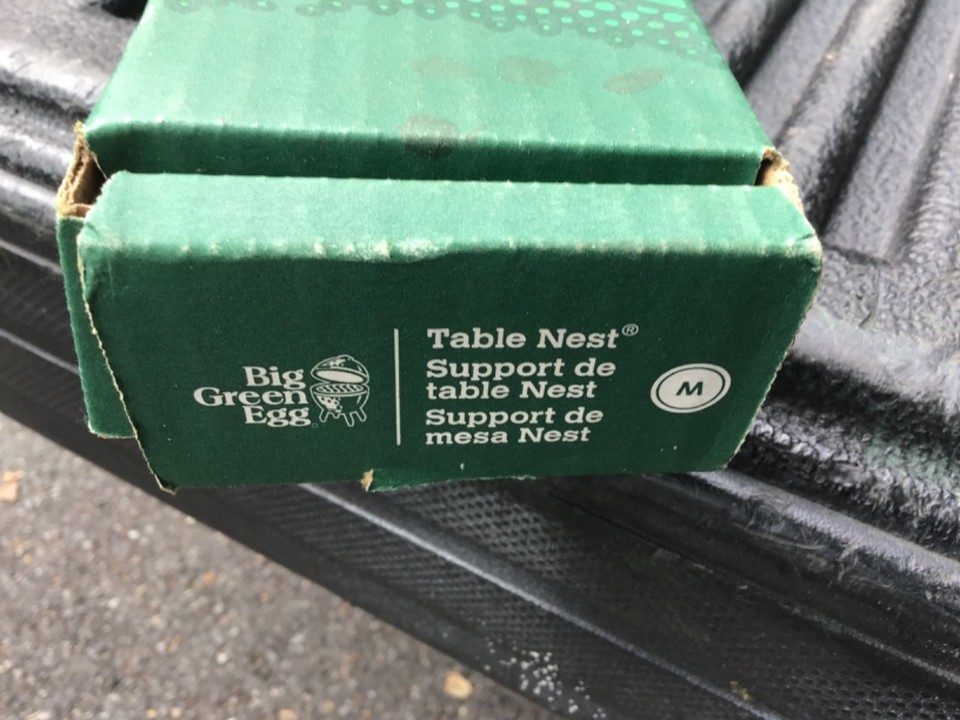 Big Green Egg Grill L Table Nest Large | eBay
