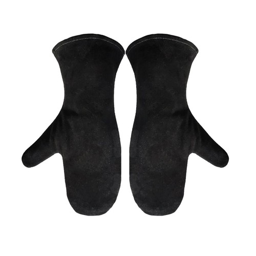 BBQ Mitts Heat Resistant Fireproof Gauntlets for Gardening Cooking ...