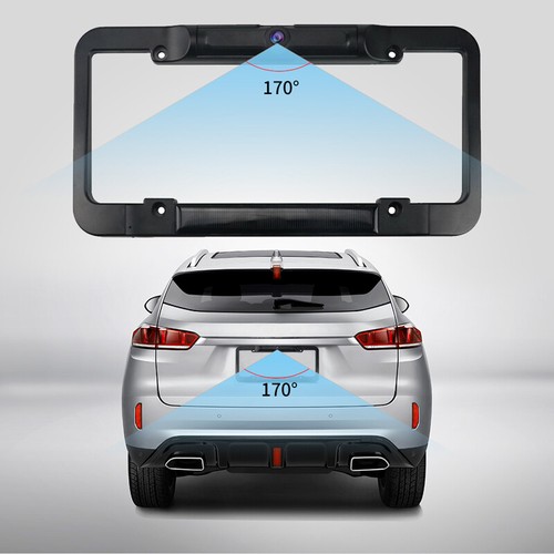 Wireless Solar Backup Camera Mirror Car Universal Rear View Reverse ...