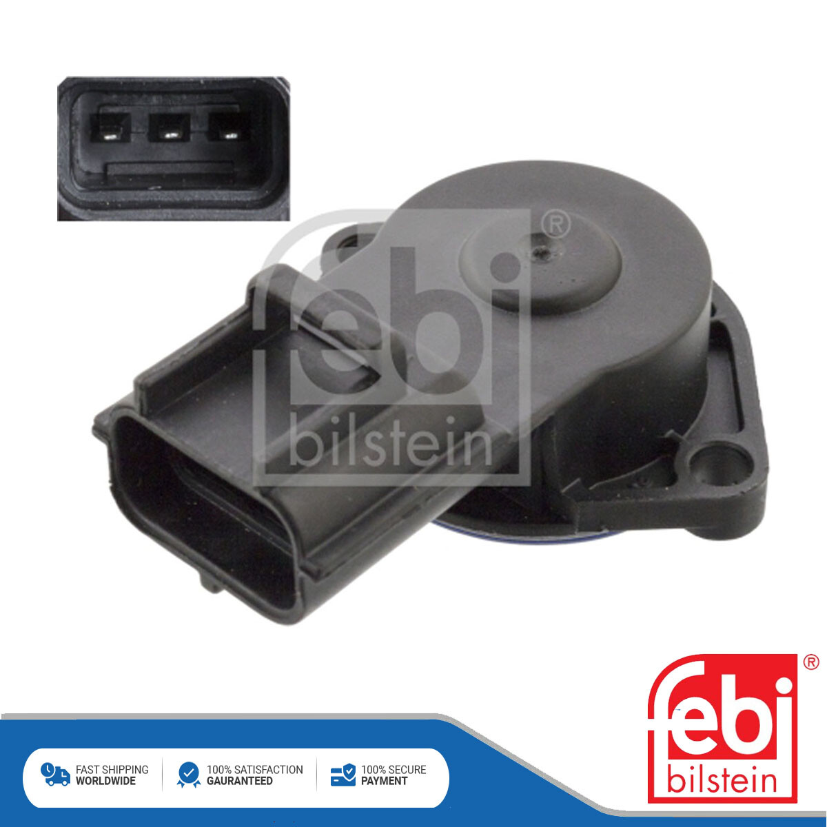 Fits Ford Fiesta Focus Ka Throttle Position Sensor Febi 1071403 | eBay