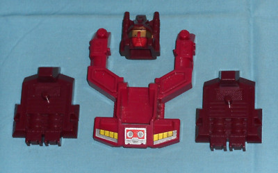 original G1 Transformers COMPUTRON PARTS LOT #17 r+l foot feet head ...