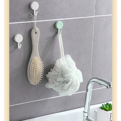 10x Strong Self Adhesive Hooks Set Sticky Stick on Wall Hanger Hooks | eBay