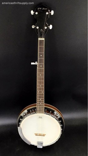 R.W. Jameson Brown Musical Instrument 4-String Left Handed Banjo | eBay