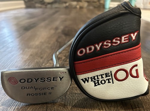 Odyssey Dual Force Rossie II Mallet Putter 36” RH w/ NEW Grip ...
