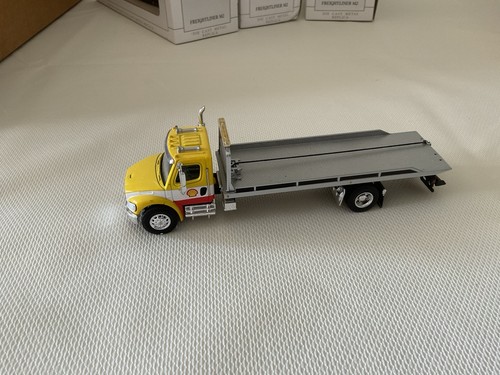 SpecCast 1/64 Shell M2 Freightliner Rollback Flatbed Wrecker | eBay