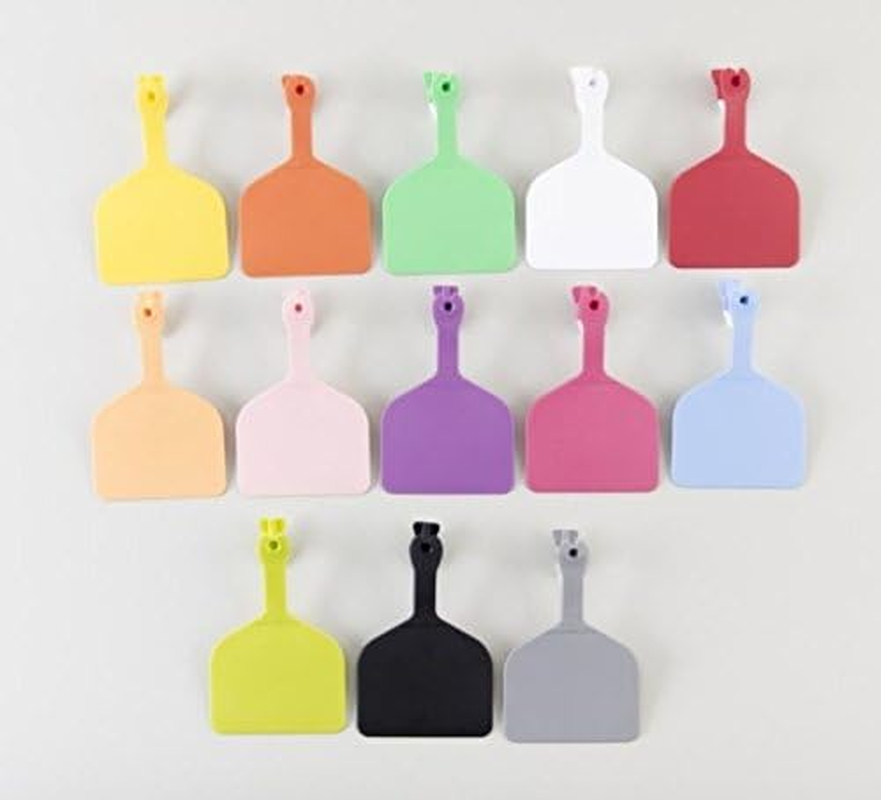 Z Feedlot Cattle Cow Blank Ear Tags RED 50 Count Identification ...