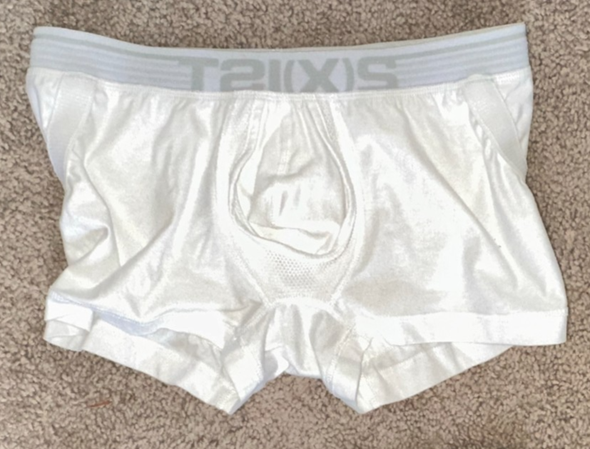2xist Men's Medium Solid White Dual Lifting & Enhancing Boxer Brief ...