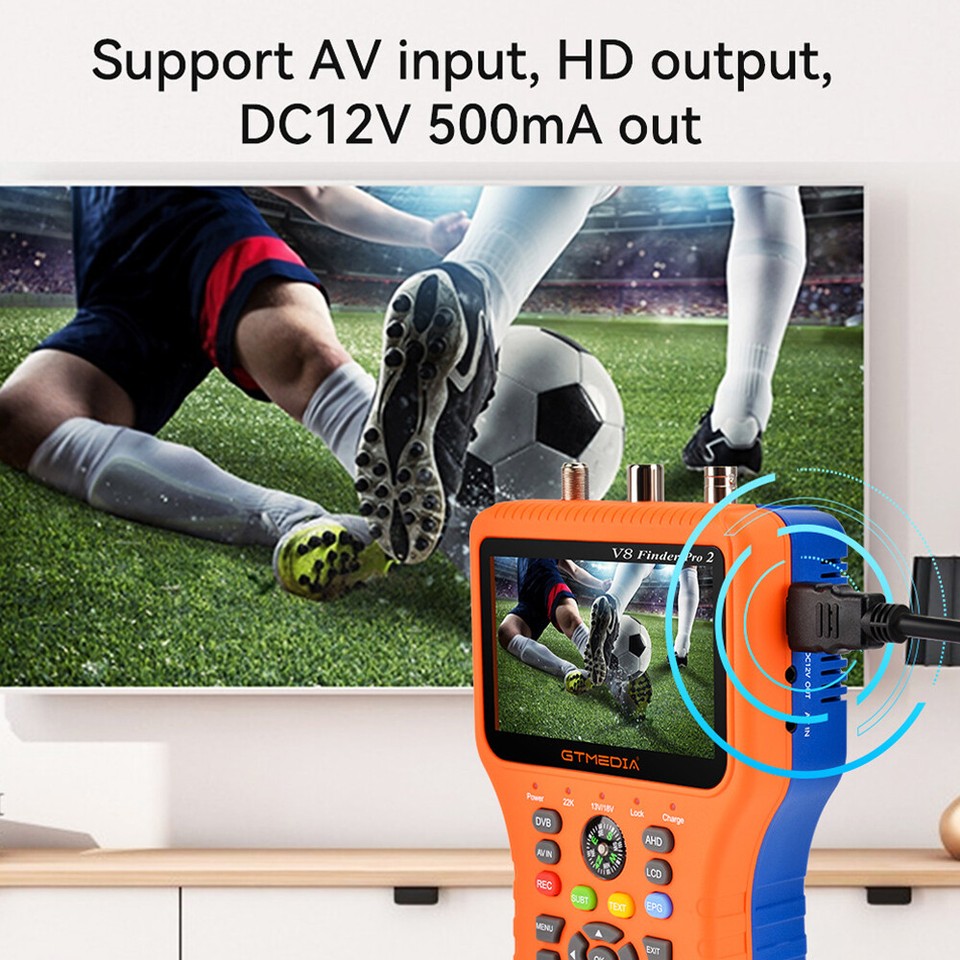 Digital Sat Dish Finder Signal Strength Tester Vast Meter for Caravan ...