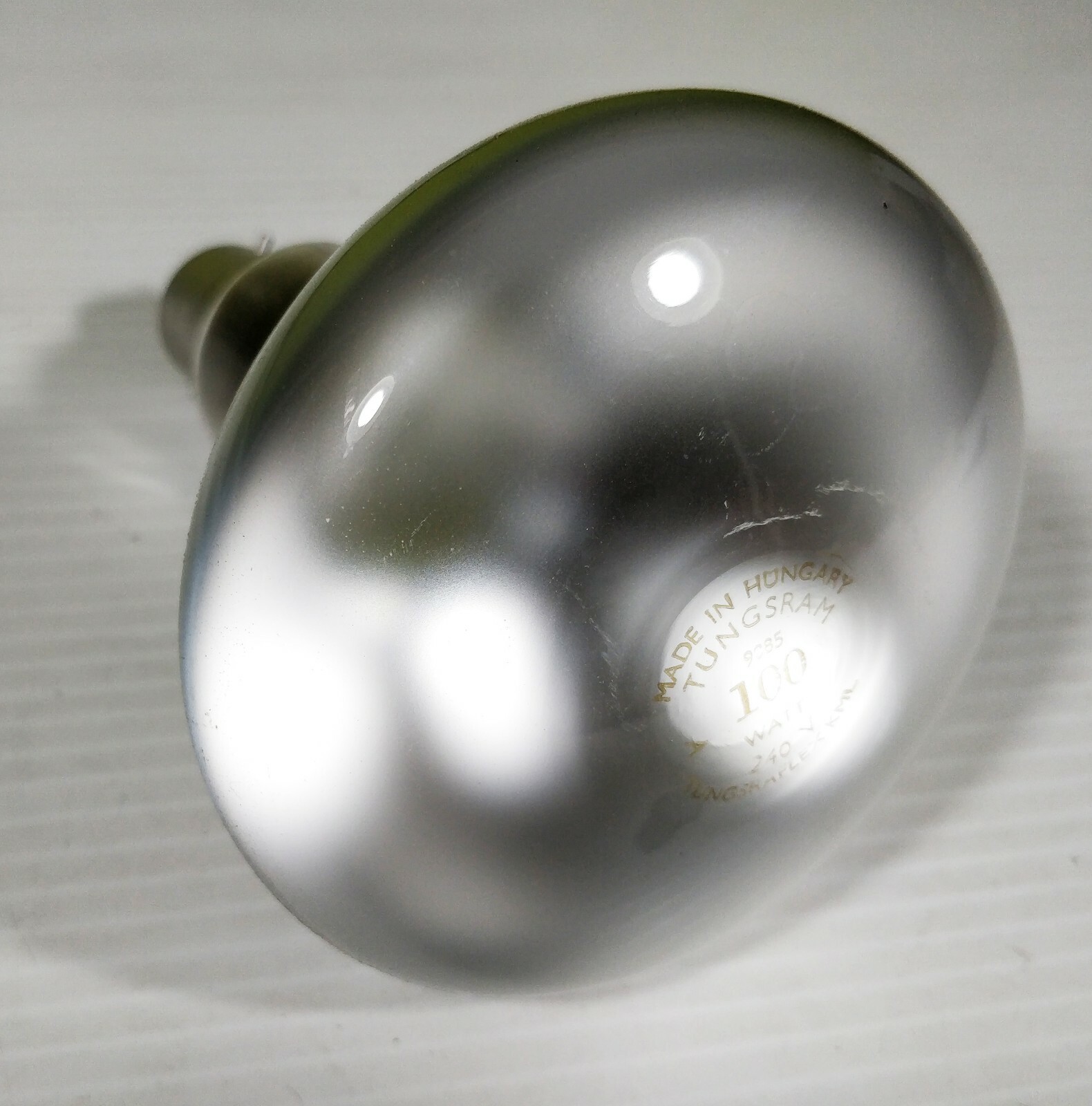 2 x 100W Incandescent R95 Reflector Light Globes Bulbs Bayonet B22 BC ...