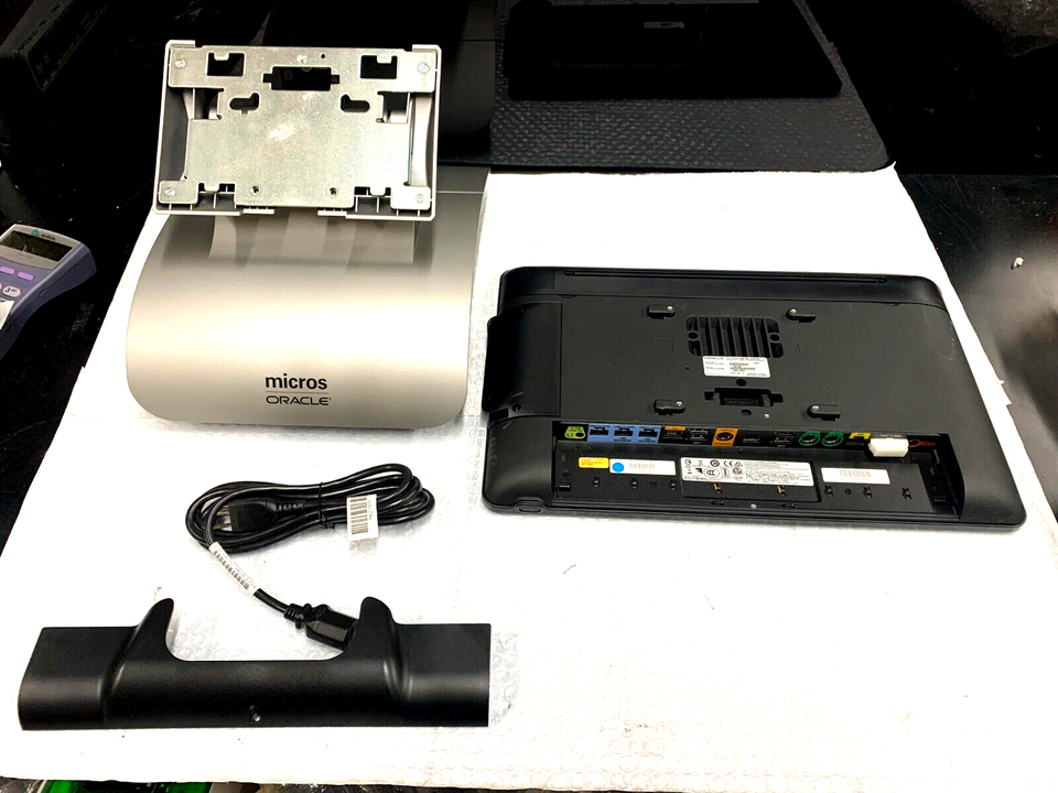 Oracle Micros Workstation 6 POS Terminal 610 4GB/64GB W/ Stand ...