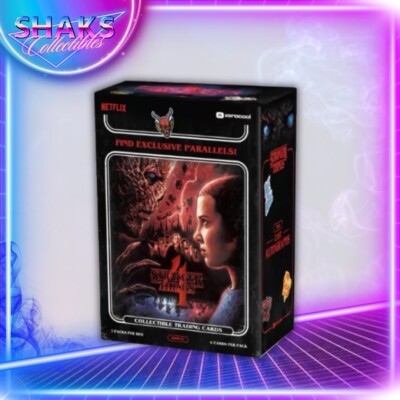 2023 Topps Stranger Things Season 4-Factory Sealed-Blaster Box | eBay