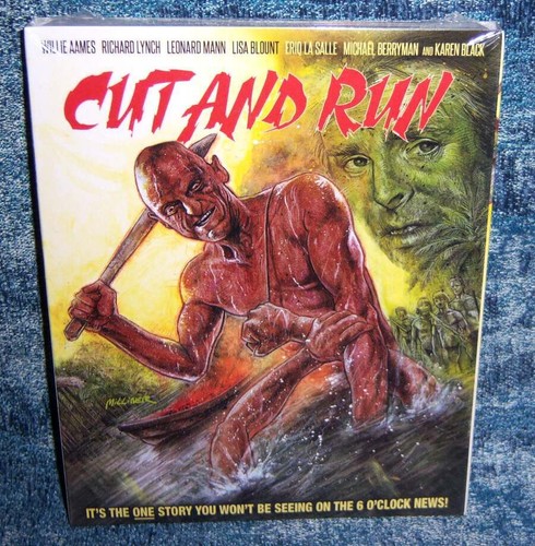 NEW RARE OOP CODE RED CUT AND RUN SLASHER HORROR MOVIE BLU RAY 1985 ...
