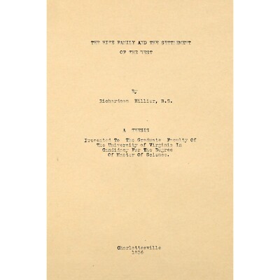 The Hite Family and the Settlement of the West | eBay