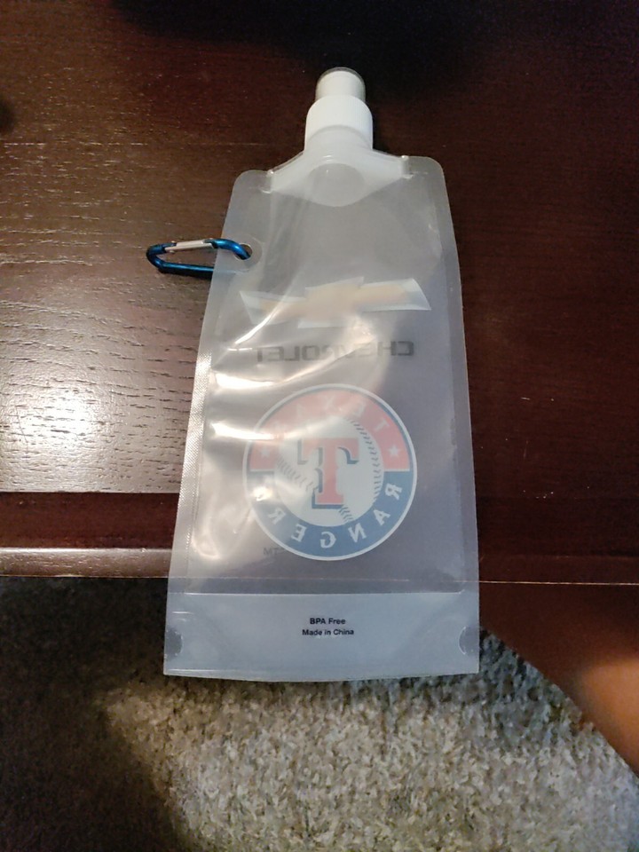 TEXAS RANGERS - MLB - FOLDABLE WATER BOTTLE FLASK 16oz, New | eBay