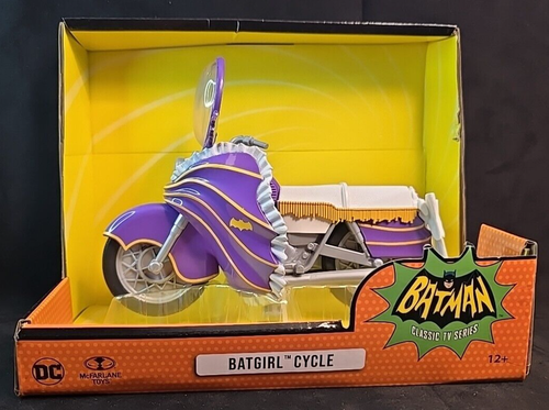 2024 McFarlane DC Retro Batman 1966 Classic TV Series Batgirl Cycle ...