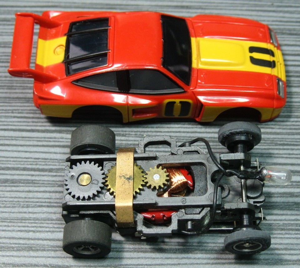 1970's SLOT CAR AuRoRa AFX EX Monza GT Flamethrower w/OPEN Package ...