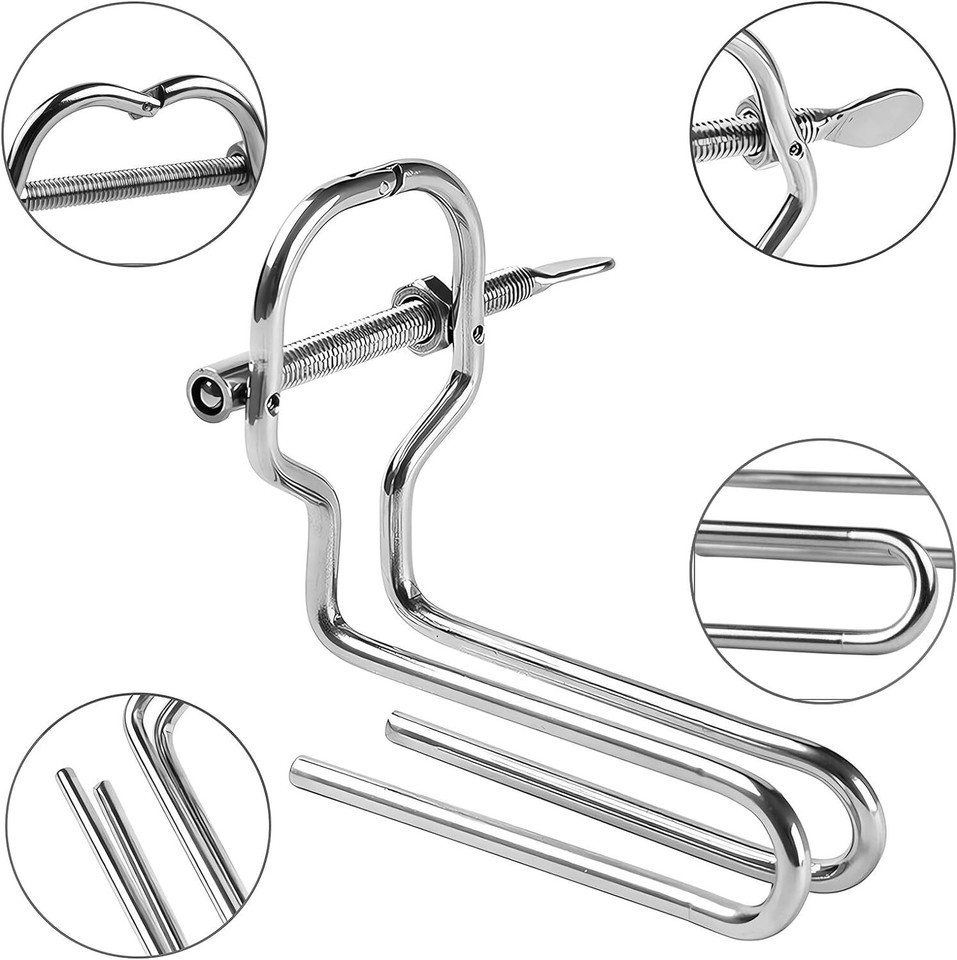 Vaginal Anal Stretcher Spreader Plug Expending Butt Vagina Speculum Sex ...