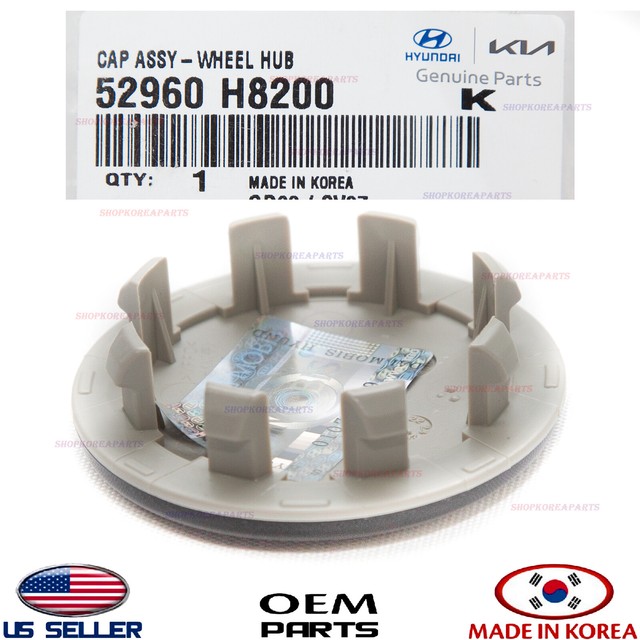 Aluminium Wheel Hub Center Cap Genuine 52960H8200 Fits Kia Rio 2018 ...