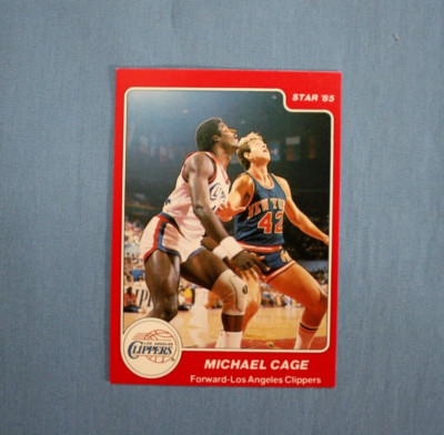 1984-85 Star Michael Cage #15 nm-mt Los Angeles Clippers | eBay