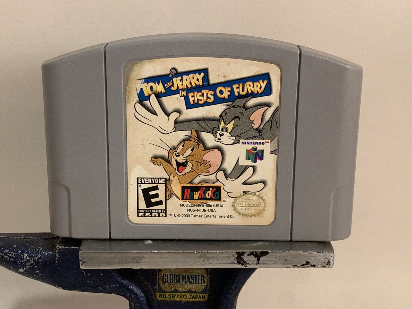 AUTHENTIC N64 Tom and Jerry In Fists Of Furry Cartridge *TESTED AND ...