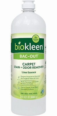 6 PAK Bac-Out Stain + Odor Remover 32 oz. Bac-Out's bio-enzymatic ...