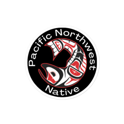 Pacific Northwest Native Bumper Sticker Indigenous Peoples Chinook ...