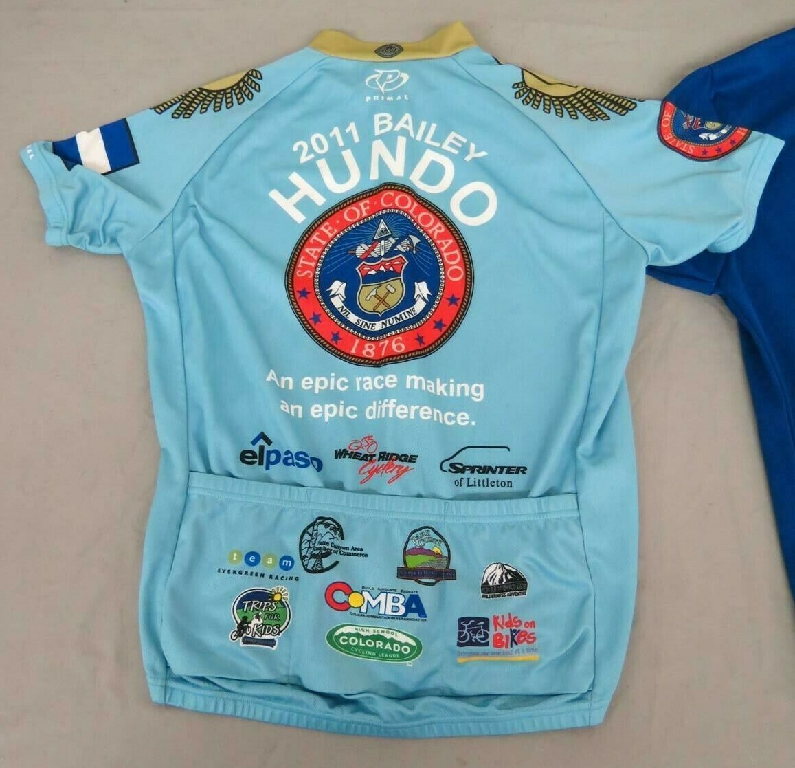 (3) Cycling Jerseys Men's M Pace Sandoz Primal Wear Bailey Hundo & Triple Bypass | eBay