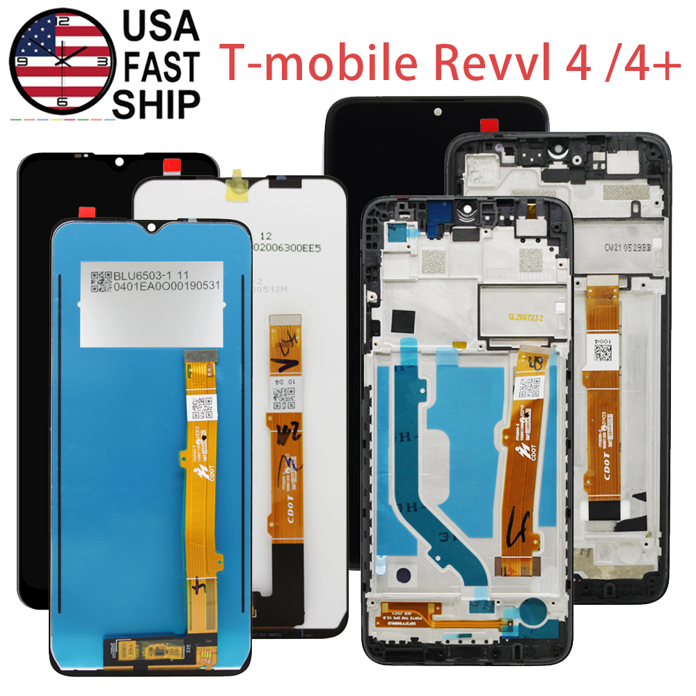 Digitizer LCD Touch Screen ± Frame For T-Mobile REVVL 4 5007W Z REVVL 4 ...