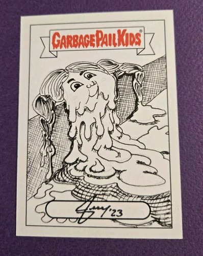 2024 GARBAGE PAIL KIDS KIDS AT PLAY SKETCH CARD CHARACTER - JENNY JELLY ...
