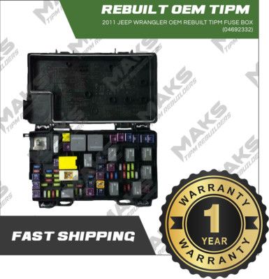 2011 Jeep Wrangler OEM Rebuilt TIPM 04692332 *PROGRAMMING INCLUDED!* | eBay