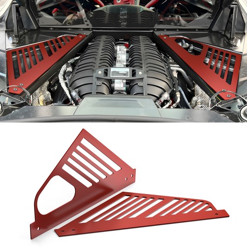 Engine Bay Cover Panel Appearance Protector For Chevy Corvette C8 2020 ...