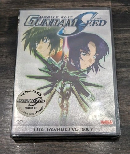 Mobile Suit Gundam SEED - Movie 3: The Rumbling Sky (DVD, 2005) Brand ...
