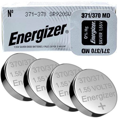 Energizer 371 370 Watch Batteries SR920SW SR69 x 4 | eBay