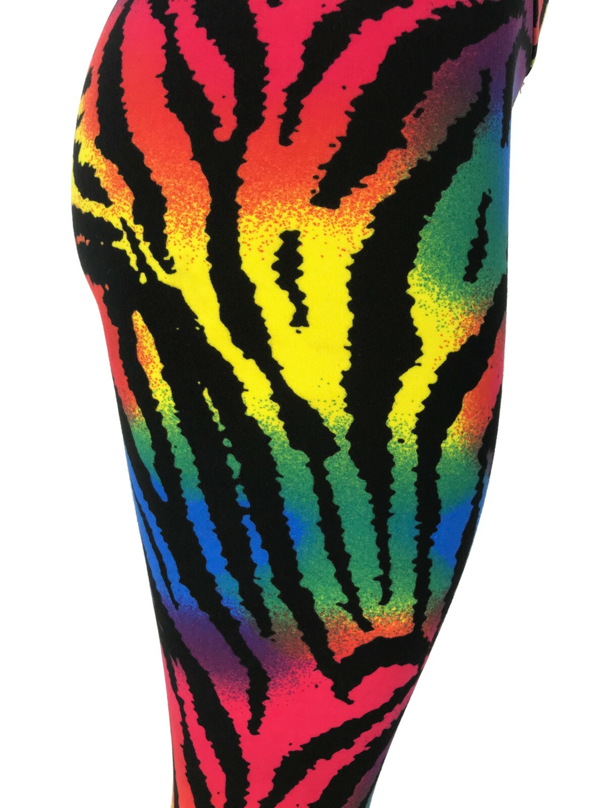 Tiger Stripes! Rainbow Colored - One Size Or Tall & Curvy | eBay