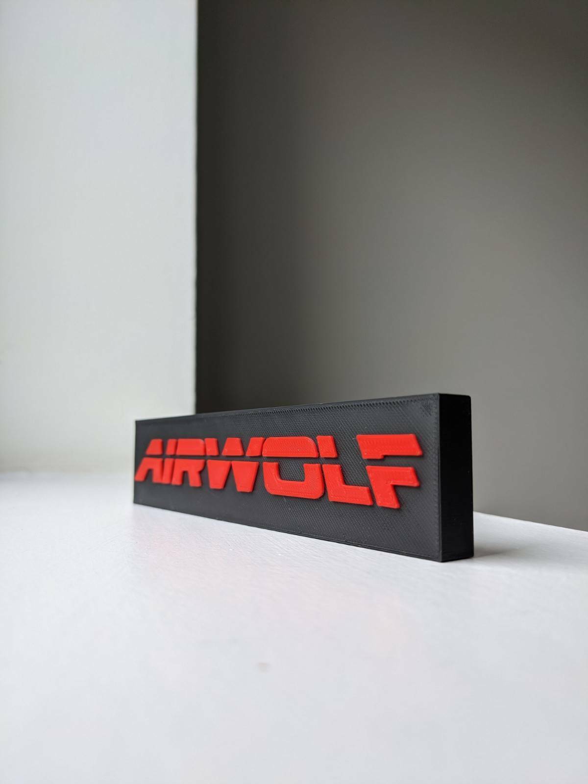 AIRWOLF logo display Beena Studio | eBay UK