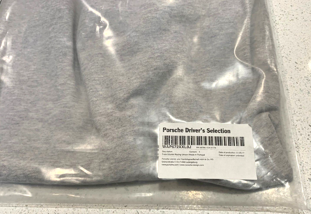 Porsche Driver's Selection T Shirt Martini Racing Grey WAP672XXL0J XXL for sale online | eBay