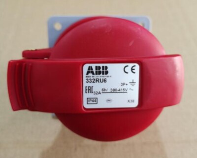 ABB Industrial Plug Socket 332RU6 32A 380-415V IP44 | eBay