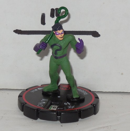 Heroclix Miniature DC Comics Hypertime set Riddler #045 Veteran Red ...
