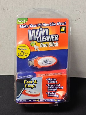 Win Cleaner One Click USB PC Computer Clean Repair Protect Windows As ...